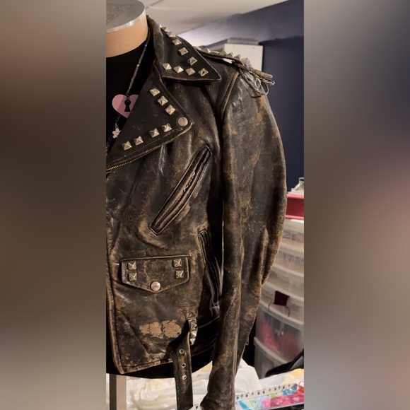 Sportimer | Jackets & Coats | Custom Vintage Leather Uk Police ...